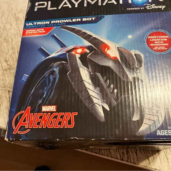 Marvel | Toys | Marvel Avengers Playmation Ultron Bot Blue And Silver ...